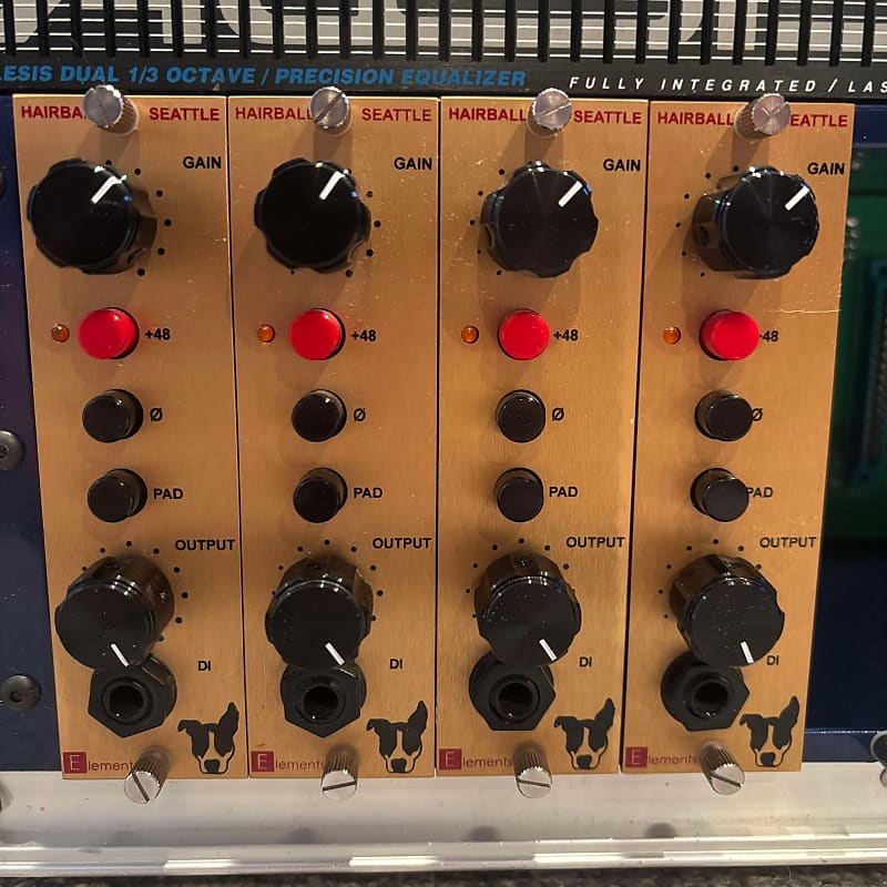 (4x) Hairball Audio Copper Preamps - Neve 1073 Clones | Reverb