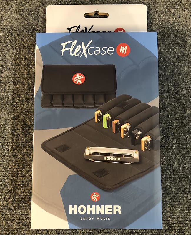 Hohner Flexcase M With 7 Diatonic Harmonicas | Reverb