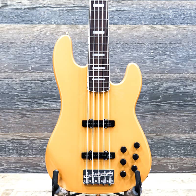 Markbass MB GV 5 Gloxy Metallic Yellow CR RW Electric | Reverb Canada