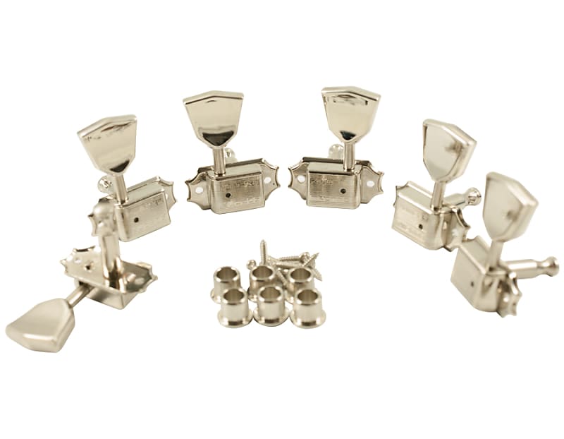 KD-3-NMDR Kluson® Traditional - 3+3 - Metal Keystone Button - | Reverb