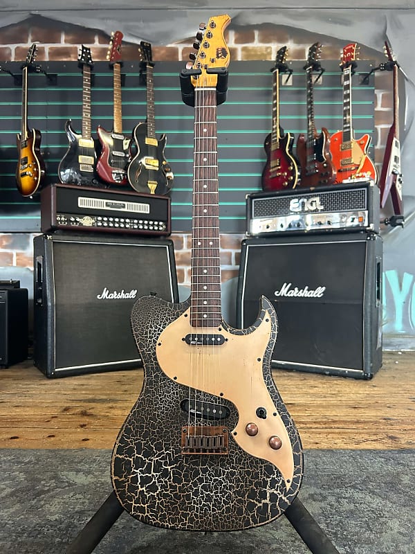 AXL Guitars Badwater Eldorado Black Crackle 2008 | Reverb Canada