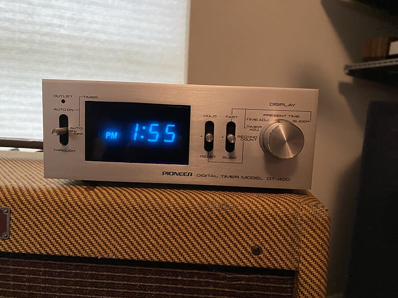 Pioneer DT-400 Digital Timer 1980s - Silver | Reverb