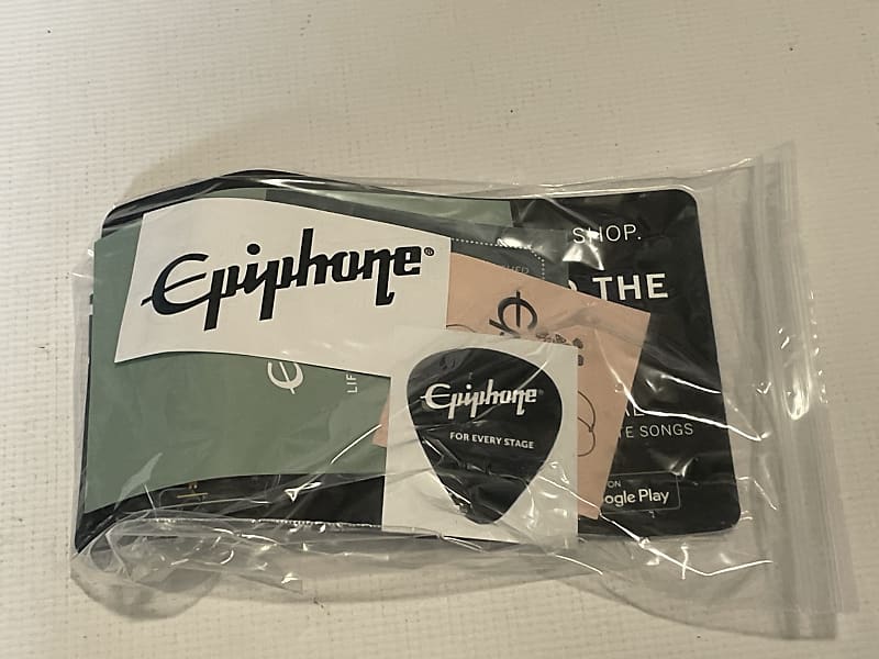 2020's Epiphone Les Paul SG V Model Guitars Factory Case | Reverb