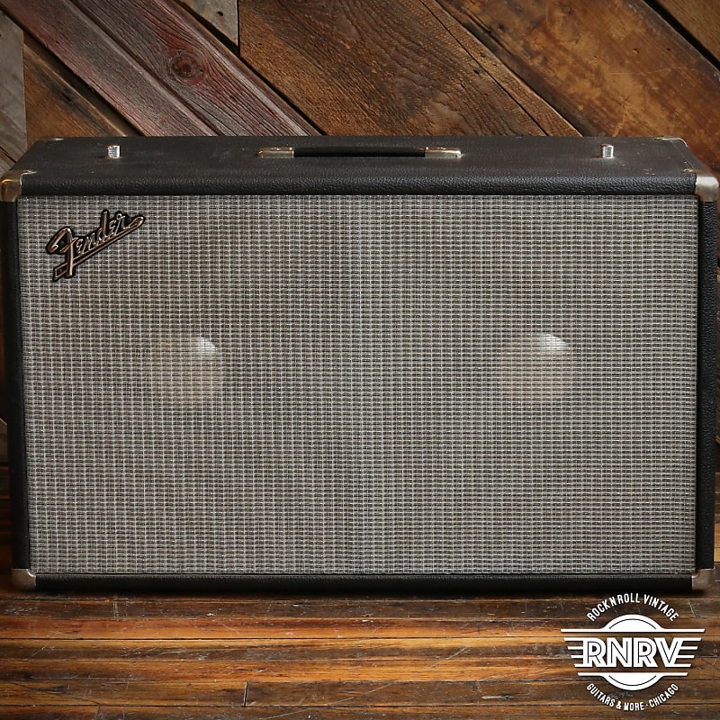 1960s Fender 2x12" Extension Cabinet | Reverb