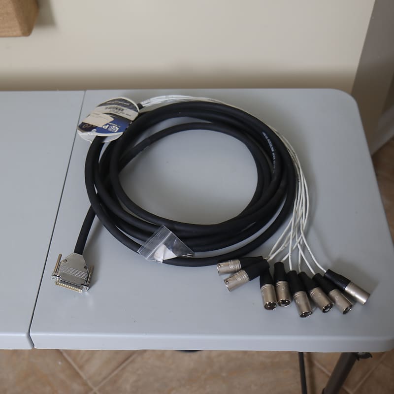 ProCo DA88XM-20 8-channel DB25 to XLR Male Snake - 20 foot - | Reverb