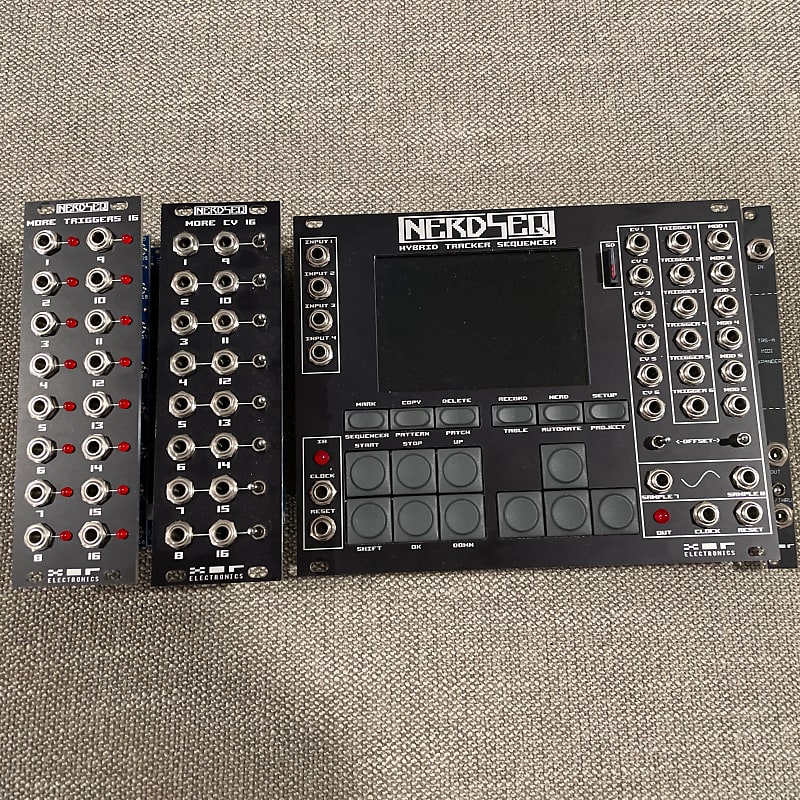 XOR Electronics NerdSeq Bundle (16 Triggers, Mini MIDI, 16 CV | Reverb