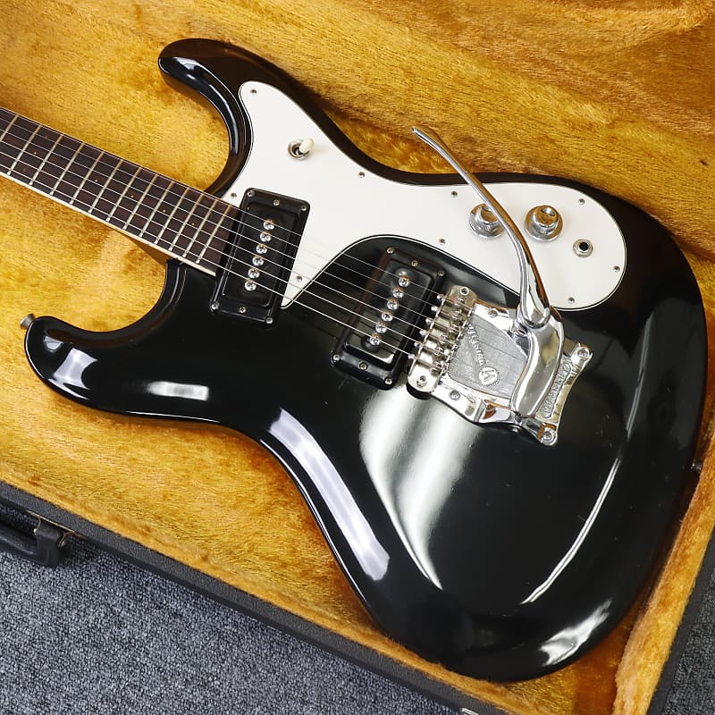Mosrite The Ventures Model Mosley Bridge w/ hardshell case | Reverb
