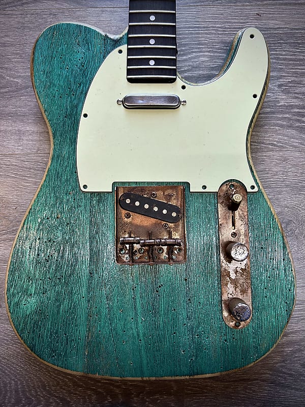 Pistols Crown Barncaster Tele GUITAR BODY ONLY PARTCASTER USA | Reverb