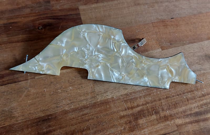 Höfner 500/1 Bass pickguard cream pearl vintage H65/36-RH | Reverb