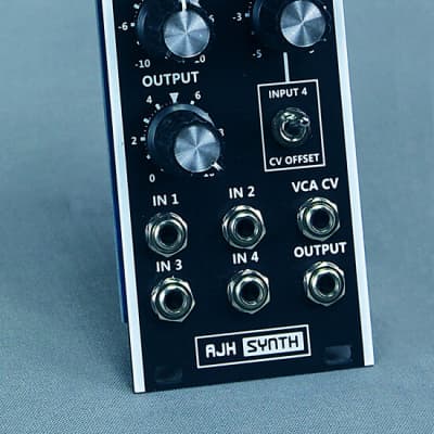 AJH Synth CV Mixer-Offset-VCA Module - Black | Reverb