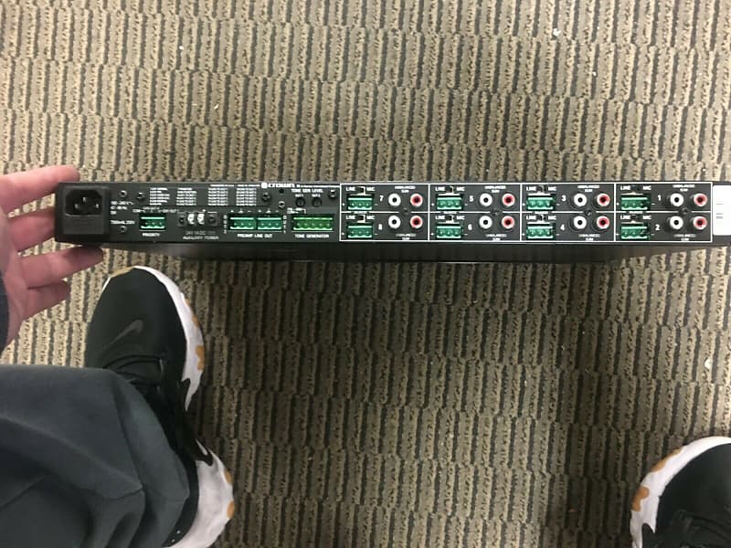 Crown 28M 2-Output 8-Input Rackmount Preamp Mixer | Reverb