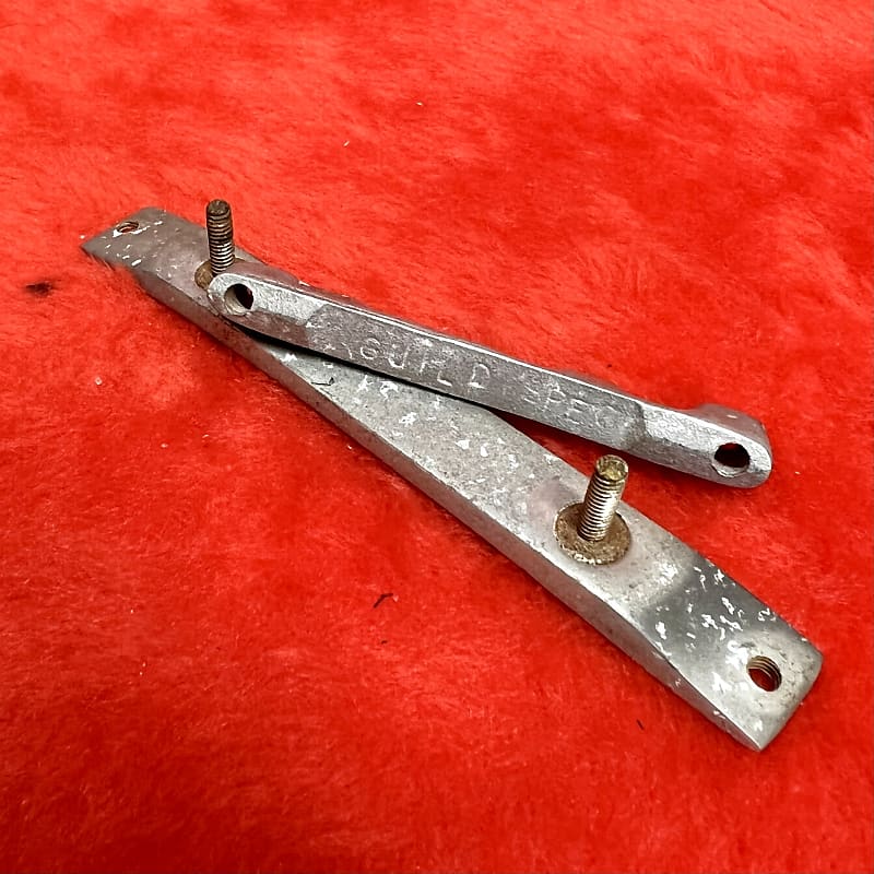Guild Bigsby SPEC guitar bridge 1960 Aluminum original | Reverb