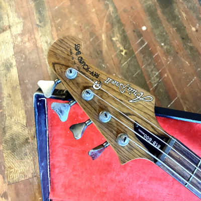 Aria pro II Rev sound bass guitar RSB-600 c 1980 Natural | Reverb