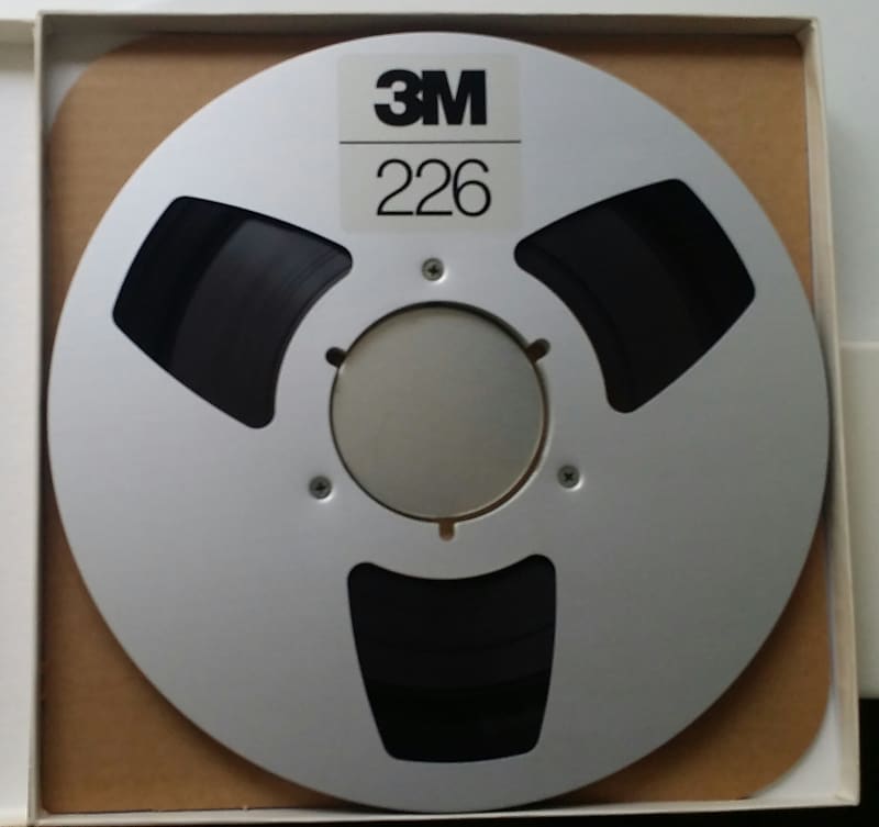Two Scotch 3M 1/4" Audio Mastering Tapes on 10.5" Metal Reels | Reverb