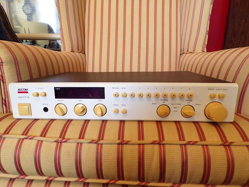 Vintage Adcom GTP-400 Tuner/Preamplifier - Excellent! | Reverb