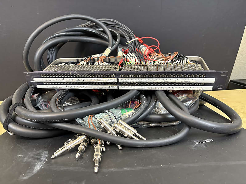 Switchcraft TT Patchbay 1990s added Cabling 1/4” TRS | Reverb