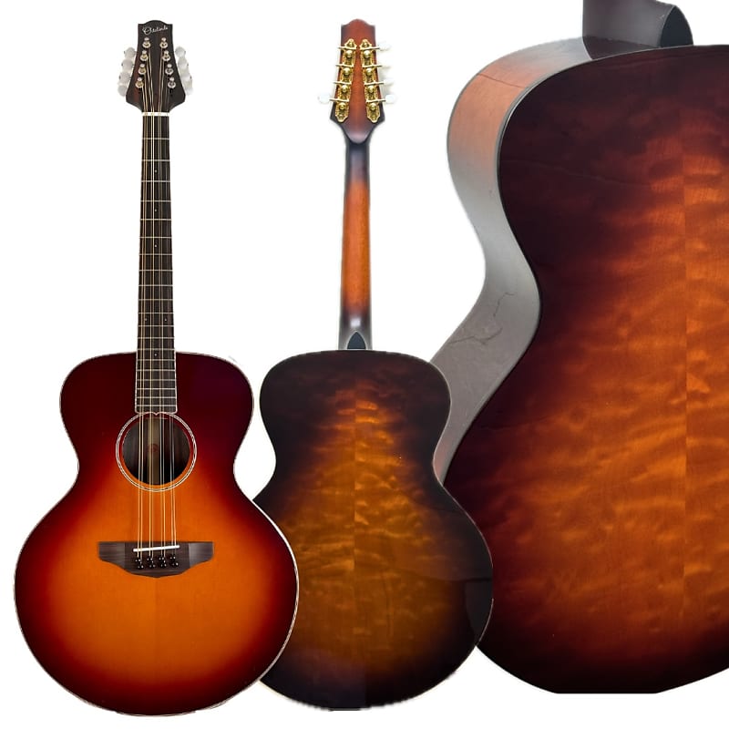 KR Strings Octolindo Custom Deluxe Quilted Maple/Carpathian | Reverb