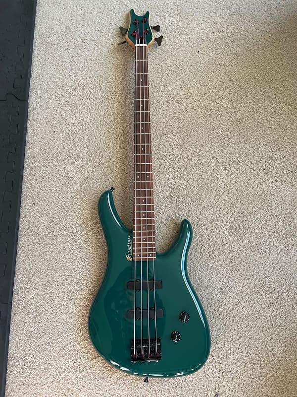 Edwards HEB-95 bass guitar Turquoise | Reverb