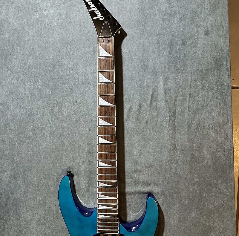 Jackson DXMG Dinky Neck PLUS Jackson Quilted Maple Body - | Reverb