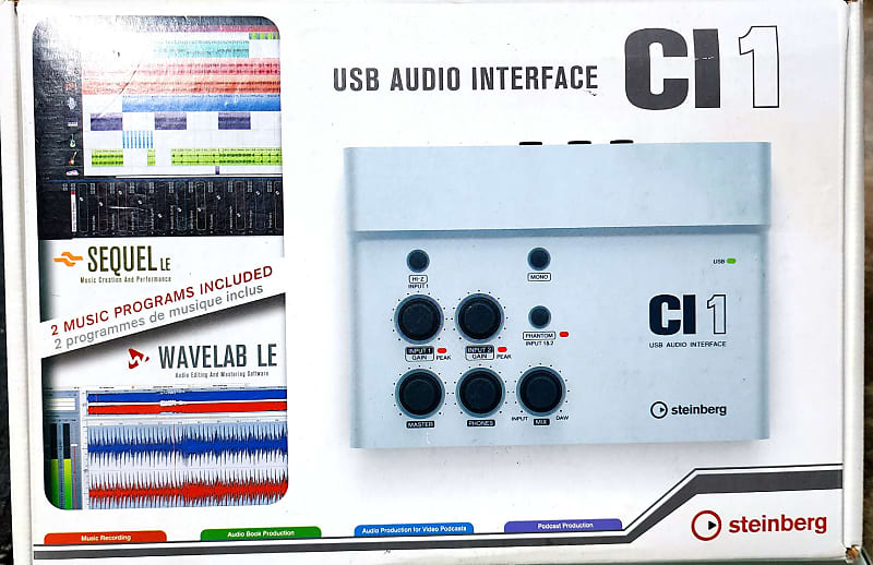 Steinberg Ci 1 USB audio Interface for recording | Reverb