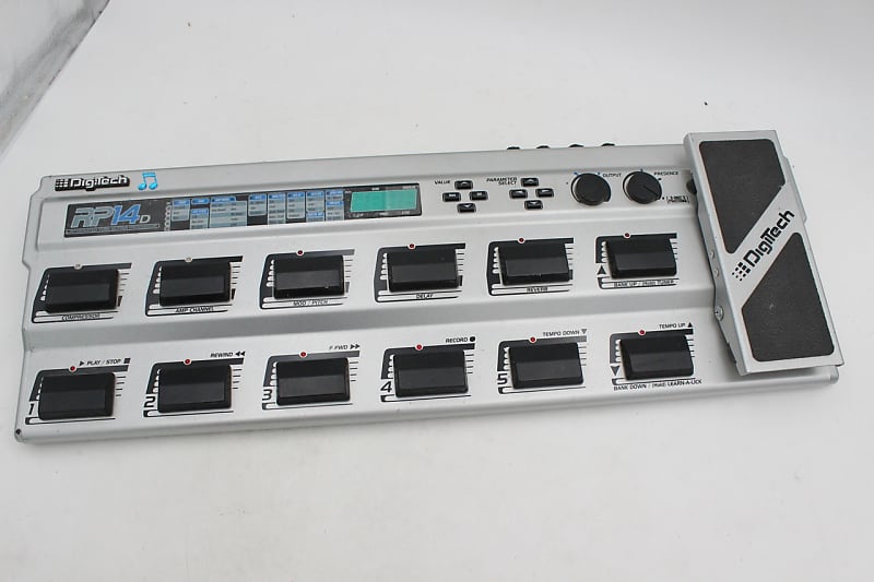 Digitech RP14D Tube Multi-Effects Guitar FX Pedal Processor | Reverb