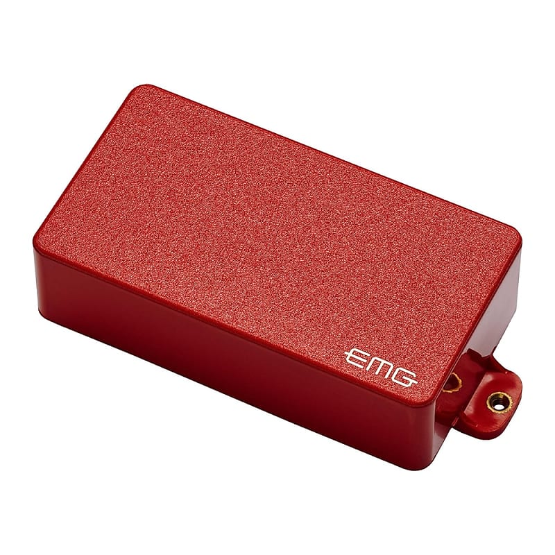 EMG 85 Red Active Guitar Humbucker Bridge/Neck Pickup, Red | Reverb