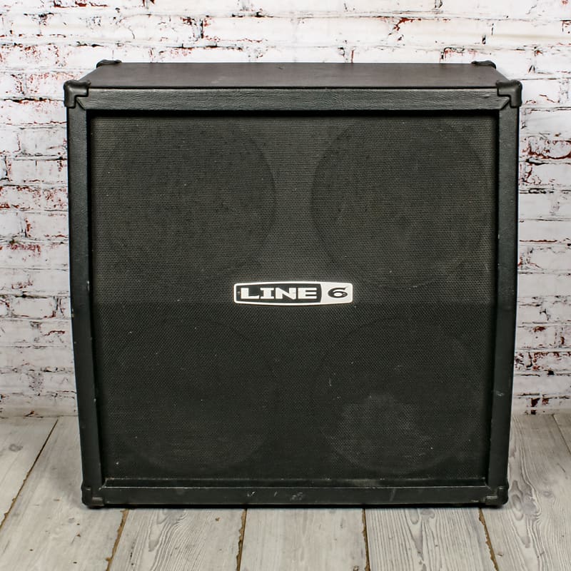 Line 6 - 4x12 Stereo Guitar Speaker Cabinet - 8 Ohms, 300 | Reverb