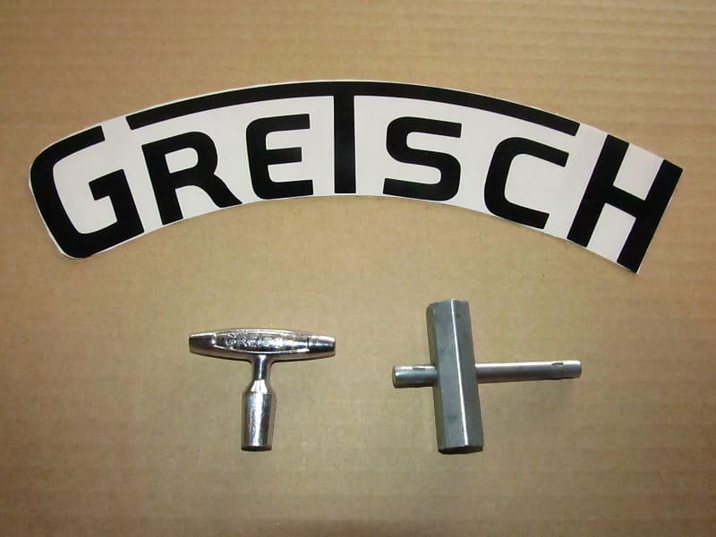 Gretsch Drum Tuning Barrel Key W/ Rail Consolette Hex | Reverb