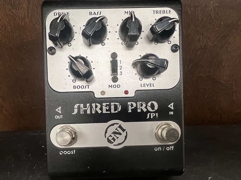 GNI Shred Pro SP1 Three Stage Distortion/ Overdrive Effects | Reverb