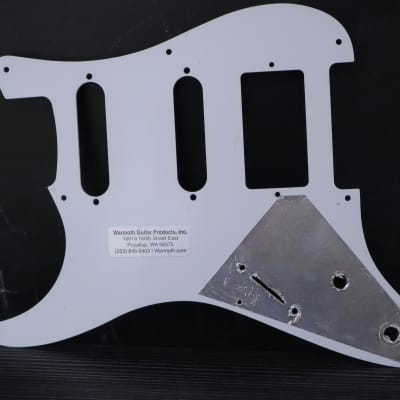 Warmoth Strat Pickguard 2023 - White gloss | Reverb