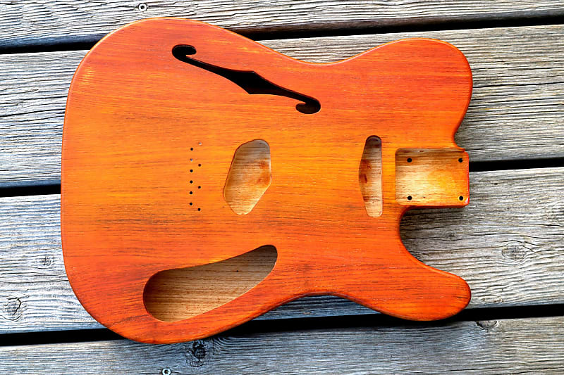Telecaster Thinline body, super light | Reverb UK