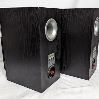 Wharfedale ZDK-S300-BLK Zaldek 3-Way Bookshelf Speaker 125W | Reverb