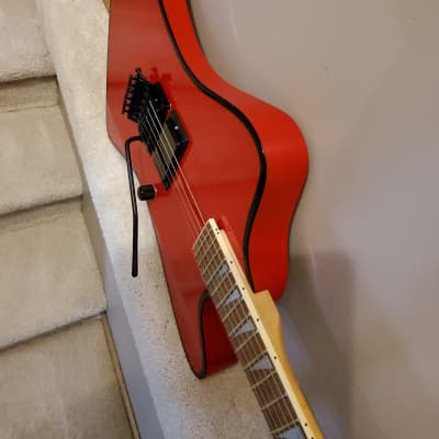 Jackson Firebird Robbinbird Reverse Mid 90-ish - Red/Black | Reverb