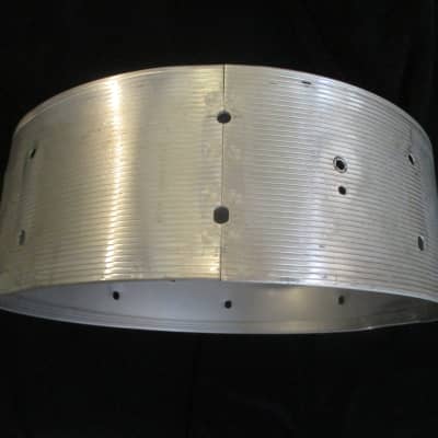 Slingerland Vintage Aluminum Snare Drum Shell, 8 Lug Holes, | Reverb