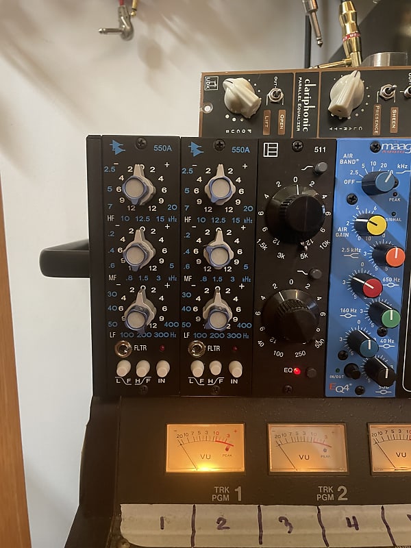 API 550A 500 Series 3-Band Equalizer PAIR | Reverb