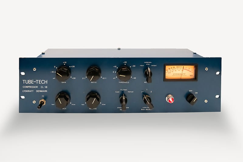 Tube-Tech CL 1B Mono Opto Compressor 1995s - Blue | Reverb