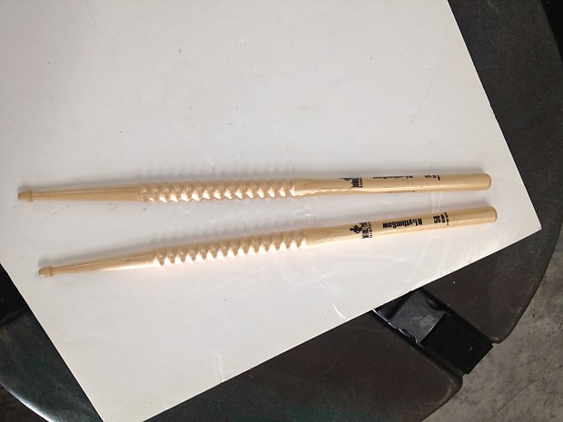 JOHNNY RABB 5B WOOD TIP THE RHYTHMSAW DRUM STICKS NEW | Reverb