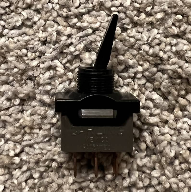 Carling DB101-PBB - Switch, Paddle. SPDT. 125VAC 10Amp Black | Reverb