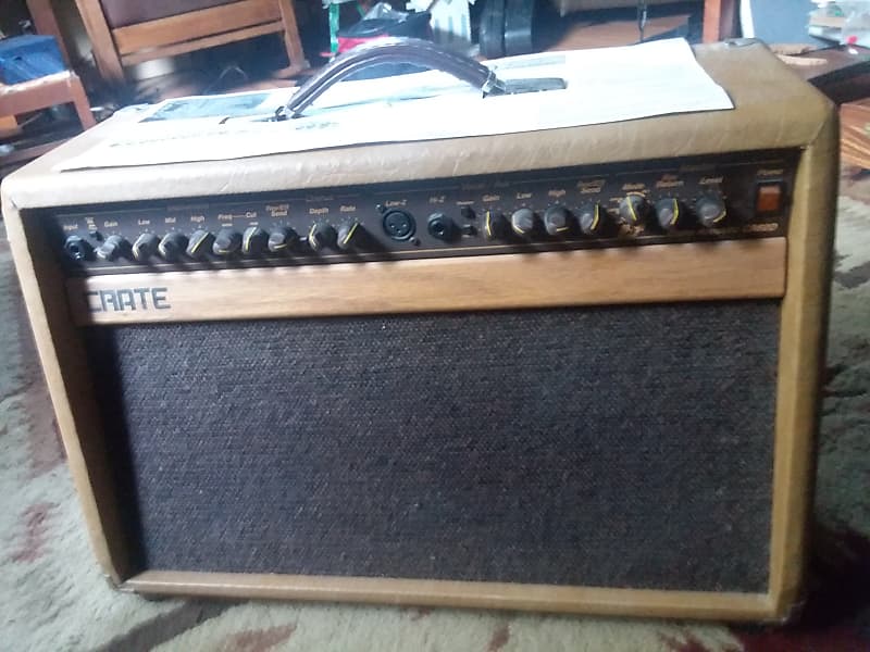 Crate CA60D Acoustic Electric Guitar Amplifier w/ Effects | Reverb