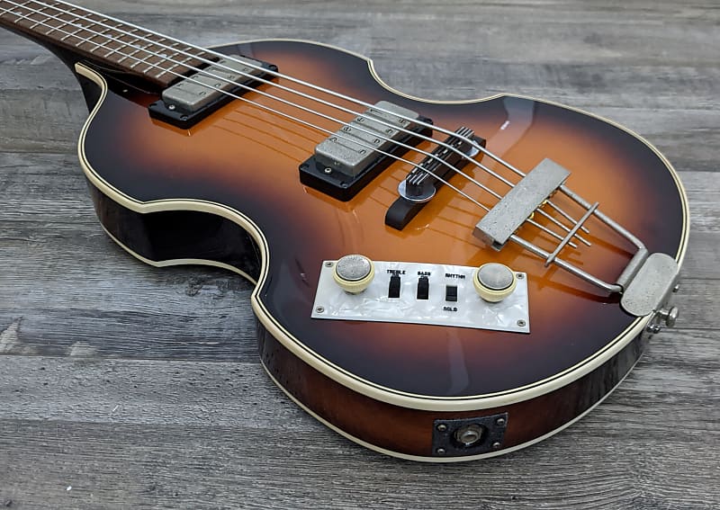 Lefty 2002 Greco VB-90L Violin Bass - Made in Japan | Reverb