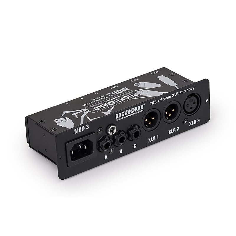 RockBoard MOD 3, V2 - All-in-One TRS & XLR Patch Bay for | Reverb