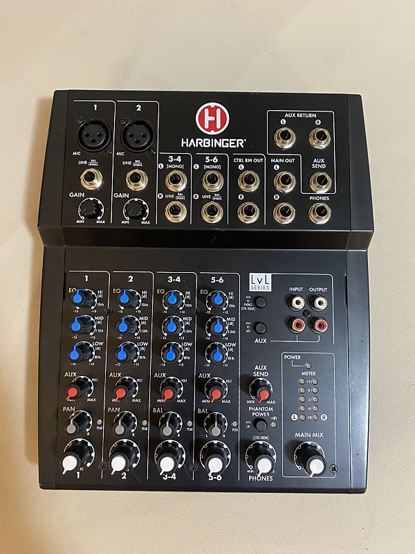 Harbinger L802 8-Channel Compact Mixer | Reverb