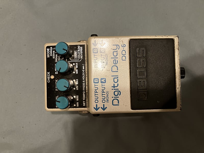 Boss DD-6 Digital Delay (Dark Gray Label) 2002 - 2008 - White | Reverb