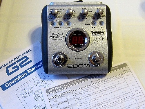 ZOOM GEORGE LYNCH ZOOM G2G GUITAR EFFECTS PEDAL | Reverb