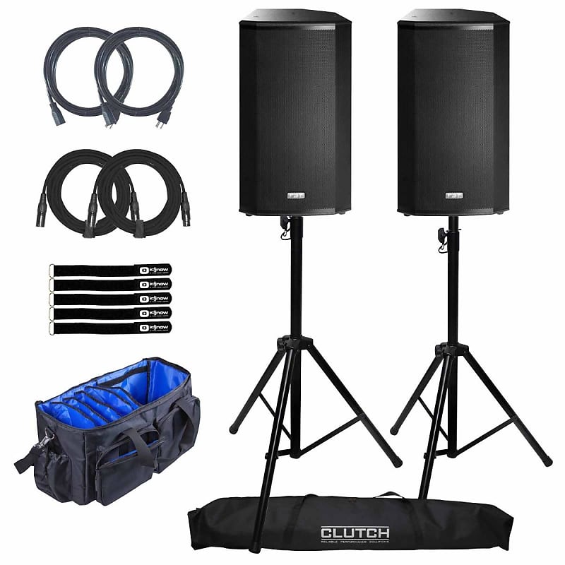 FBT VENTIS 115A Active 15" Speakers with Heavy Duty Stands | Reverb