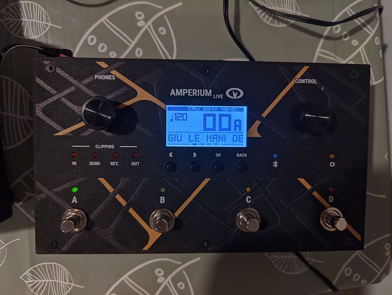 St.Rock Amperium live - floor modeler 2023 - black | Reverb