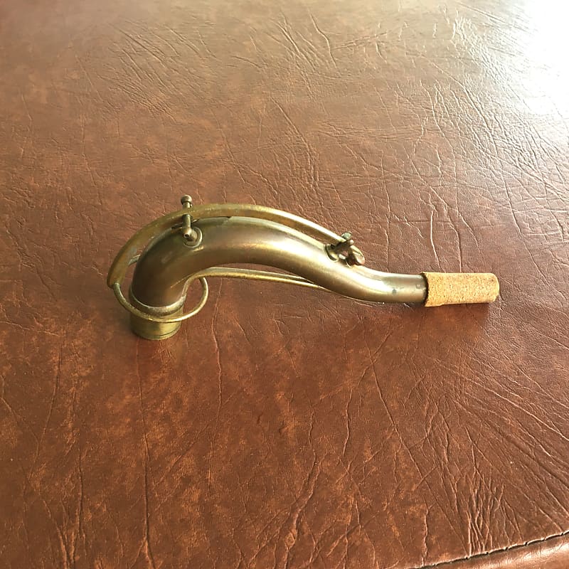 CONN 10M TENOR NECK ONLY NICE MAYBE GOLD PLATED/TWO TONE? | Reverb