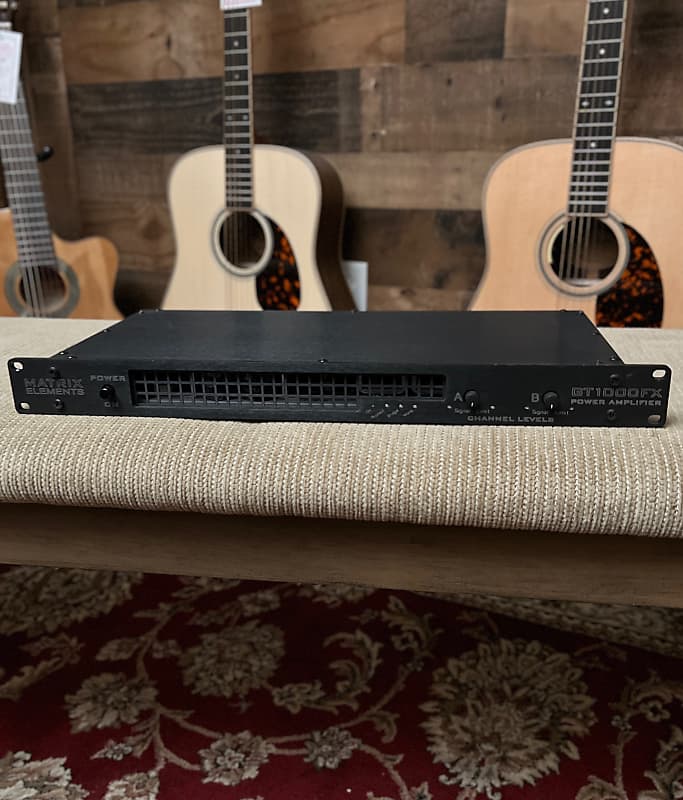 Matrix Amplification GT1000FX 1U Rackmount 1000 Watt Power | Reverb