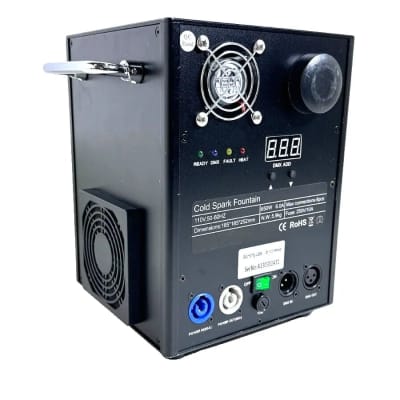 Cold Spark Fountain 650W Firework Spark Machine W/Special | Reverb