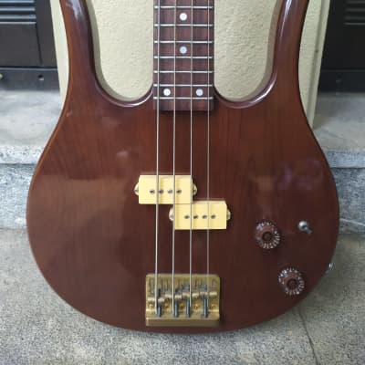 Hondo II Professional Longhorn Bass. Walnut. (Danelectro | Reverb